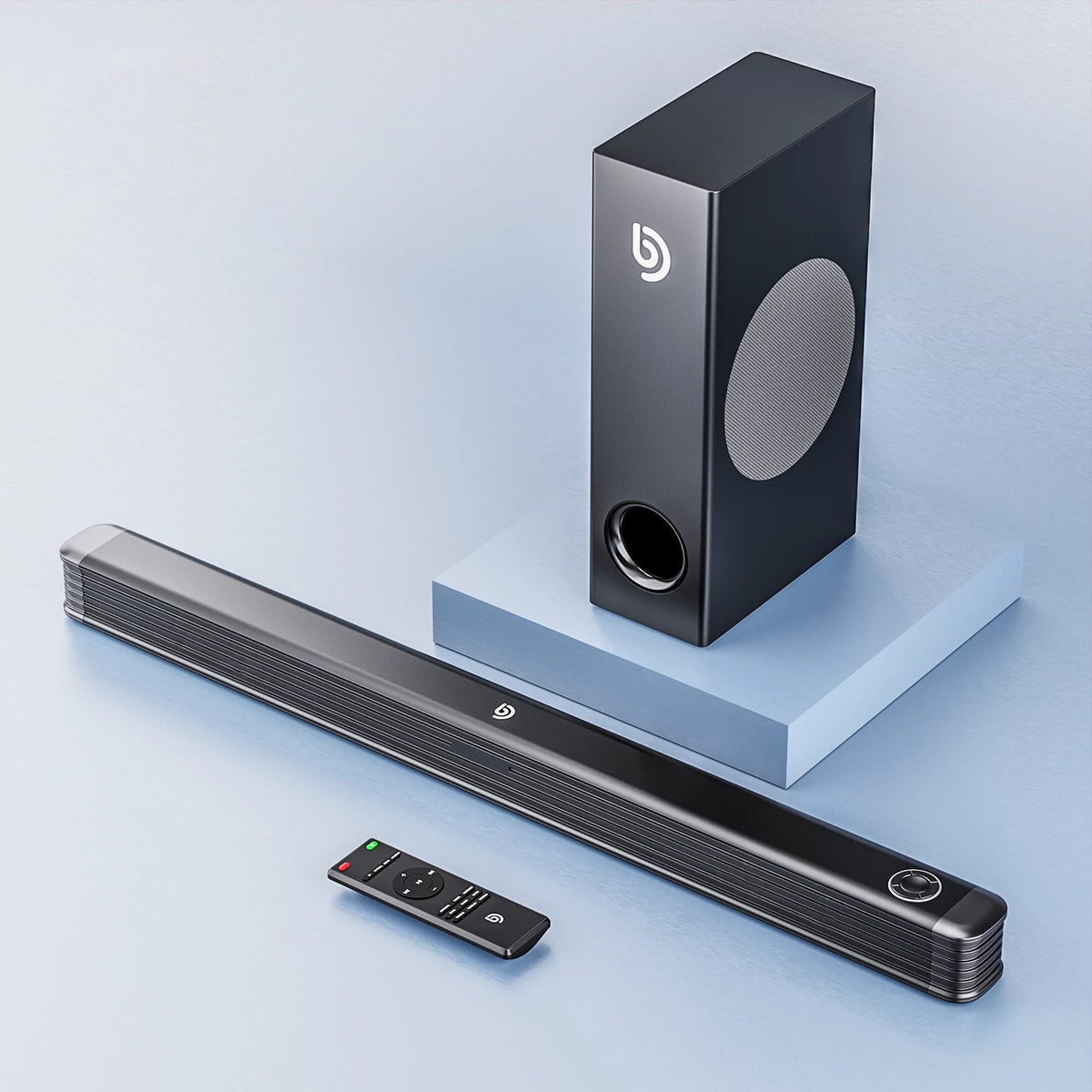 Wireless Soundbar With Subwoofer for TV
