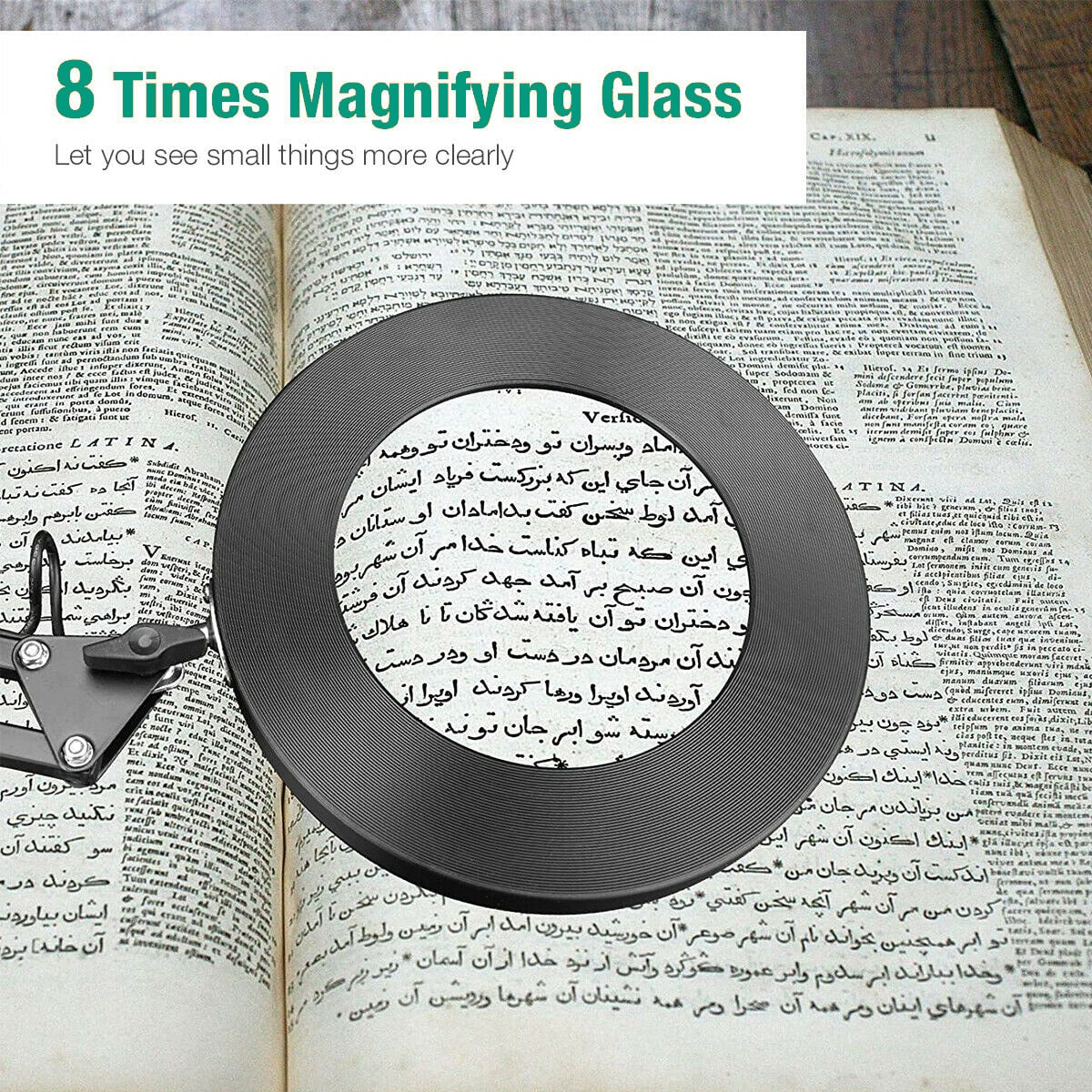 8X Magnifier LED Lamp