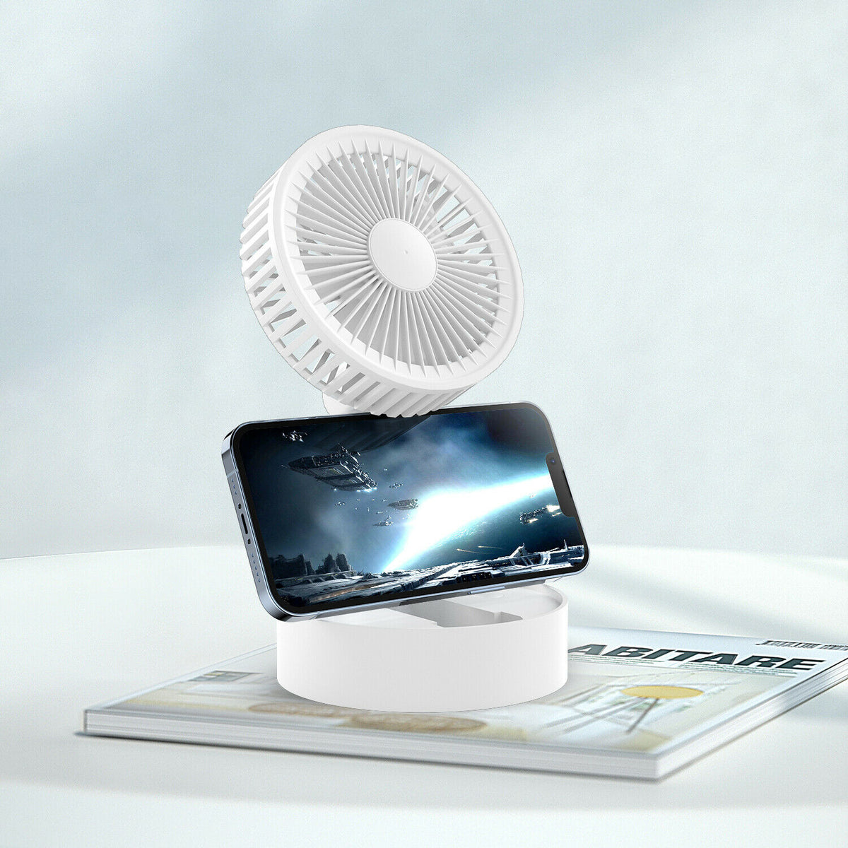 Handheld Portable My Foldaway Fan | Mini Desktop Cordless Fan