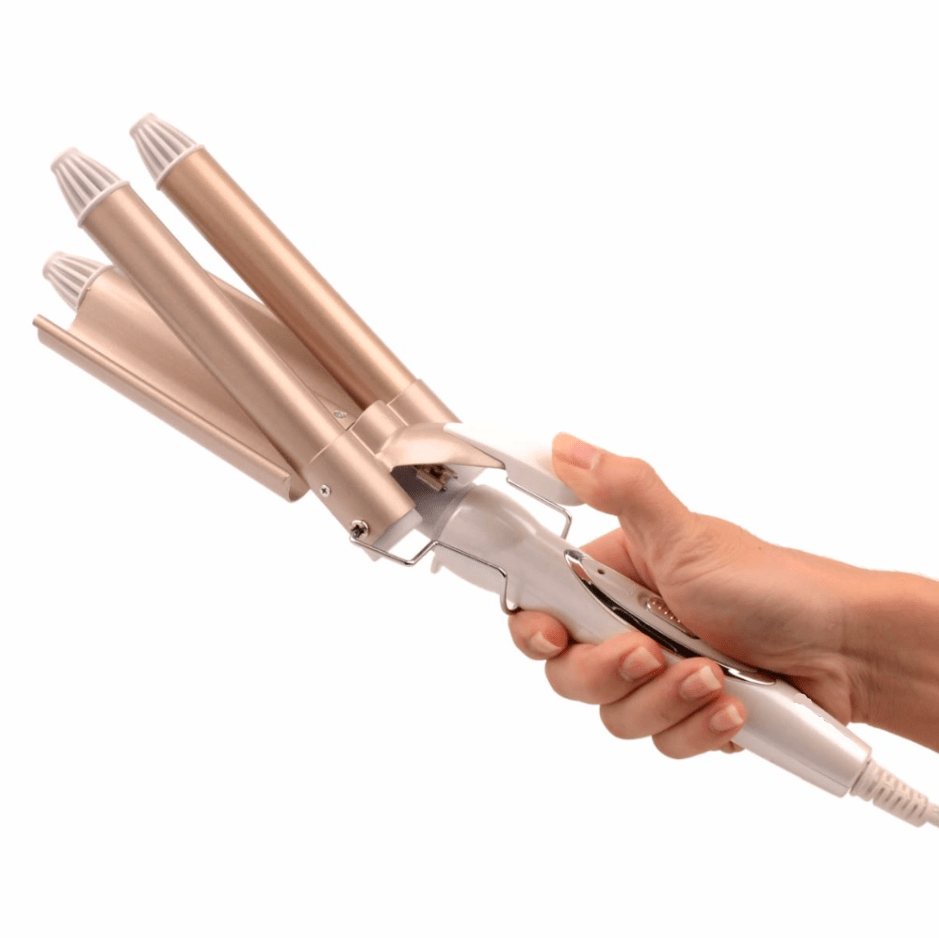 3 Barrel Waver Curling Iron - Automatic Triple Hair Wave Curler