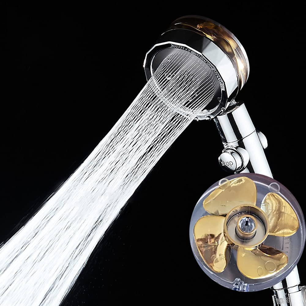 High Pressure Shower Head - Filtered Detachable Hydro Jet Shower Head
