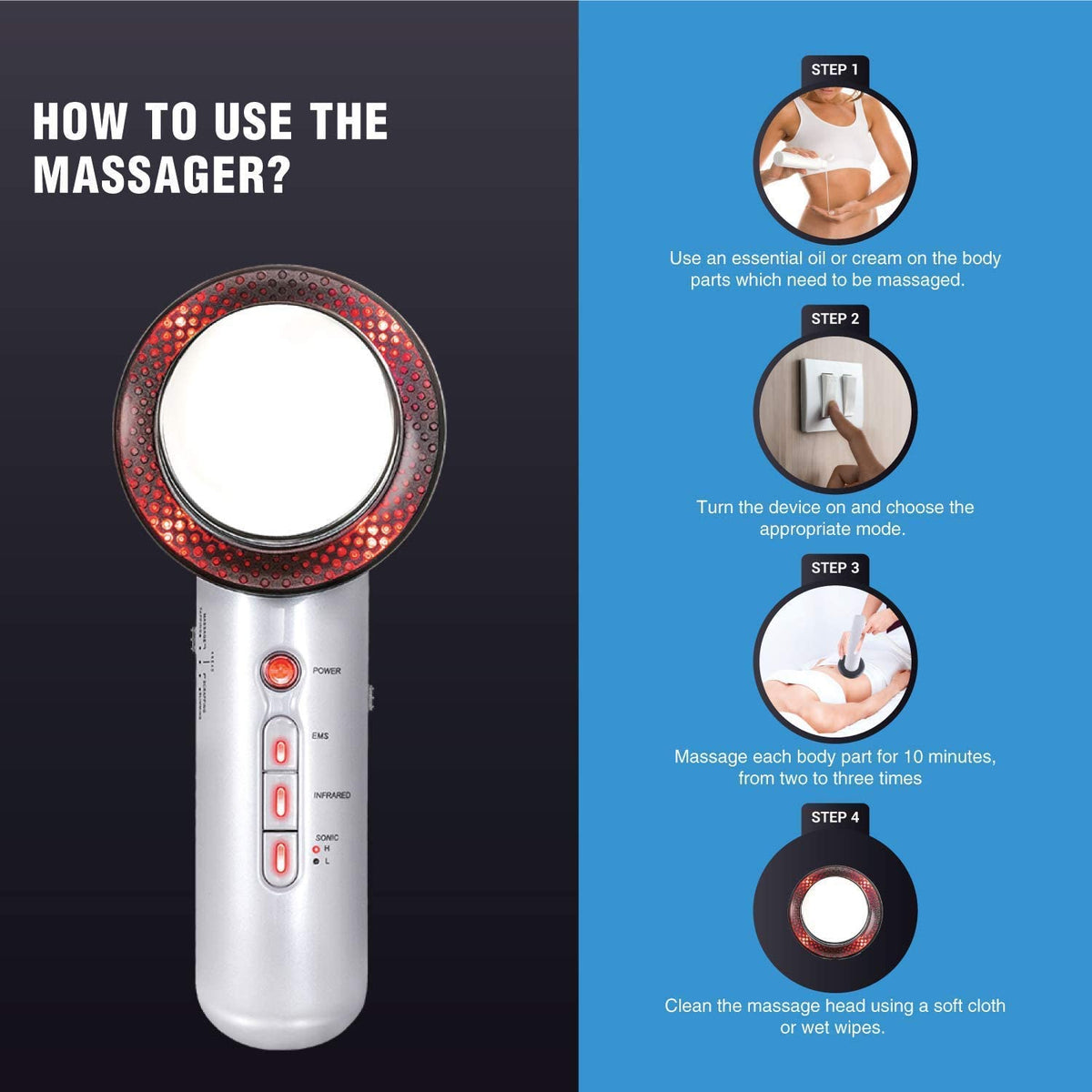 Cavitation Machine - Fat Burning Device - Body Slimming & Contouring